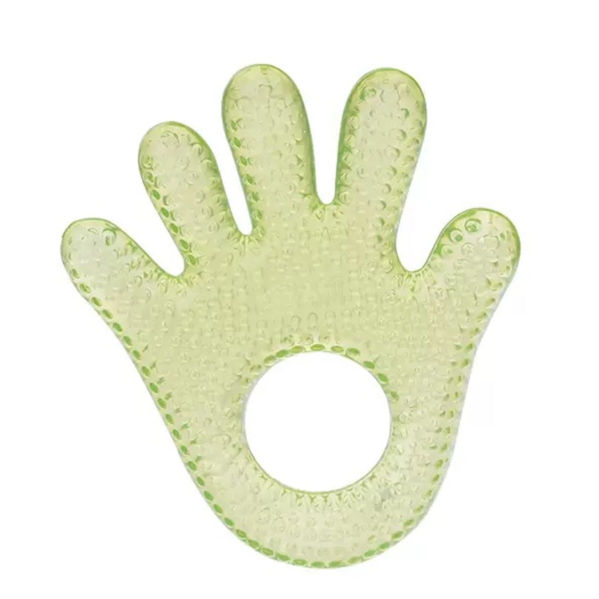 Ergonomic Baby Teether for Ages 3 Months+, Water-Filled with BerryBumps ...