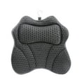 Ergonomic Bathtub Pillow with Suction Cups for Head Neck and Back ...