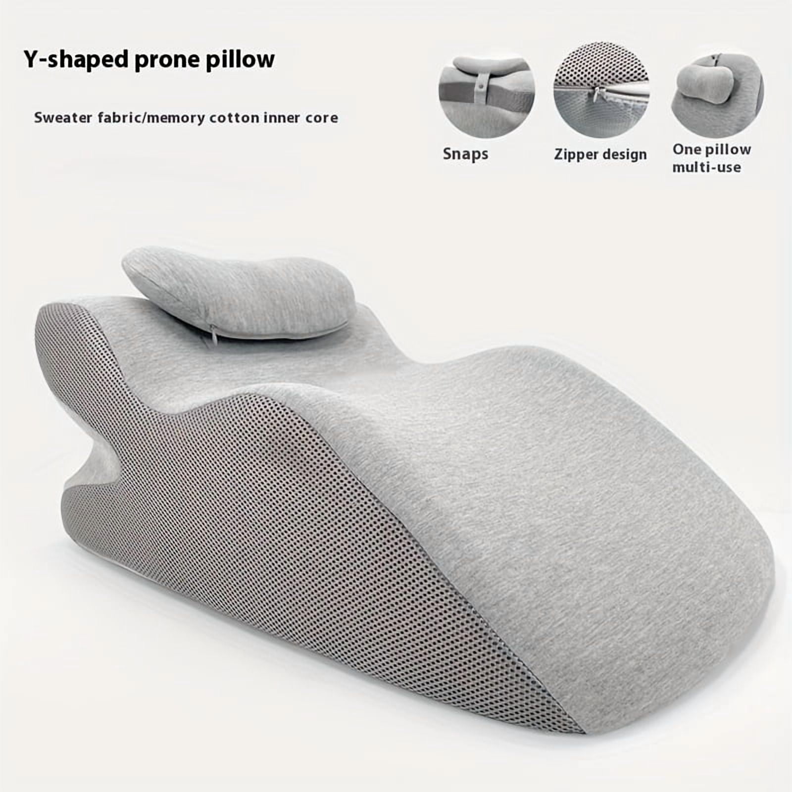 Ergonomic Bed Pillow with Neck & Back Support - Multi-Use for backrest ...