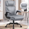 Ergonomic Big and Tall Office Chair with Adjustable Headrest, Lumbar ...
