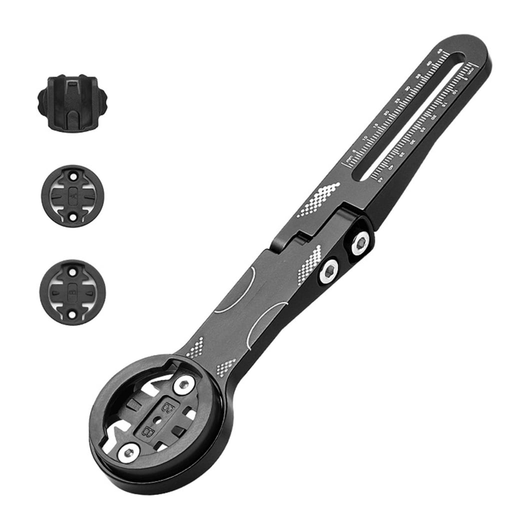 Ergonomic Bike Computer Mount Aluminum Regulable Angles Quickly Attach - Walmart.com