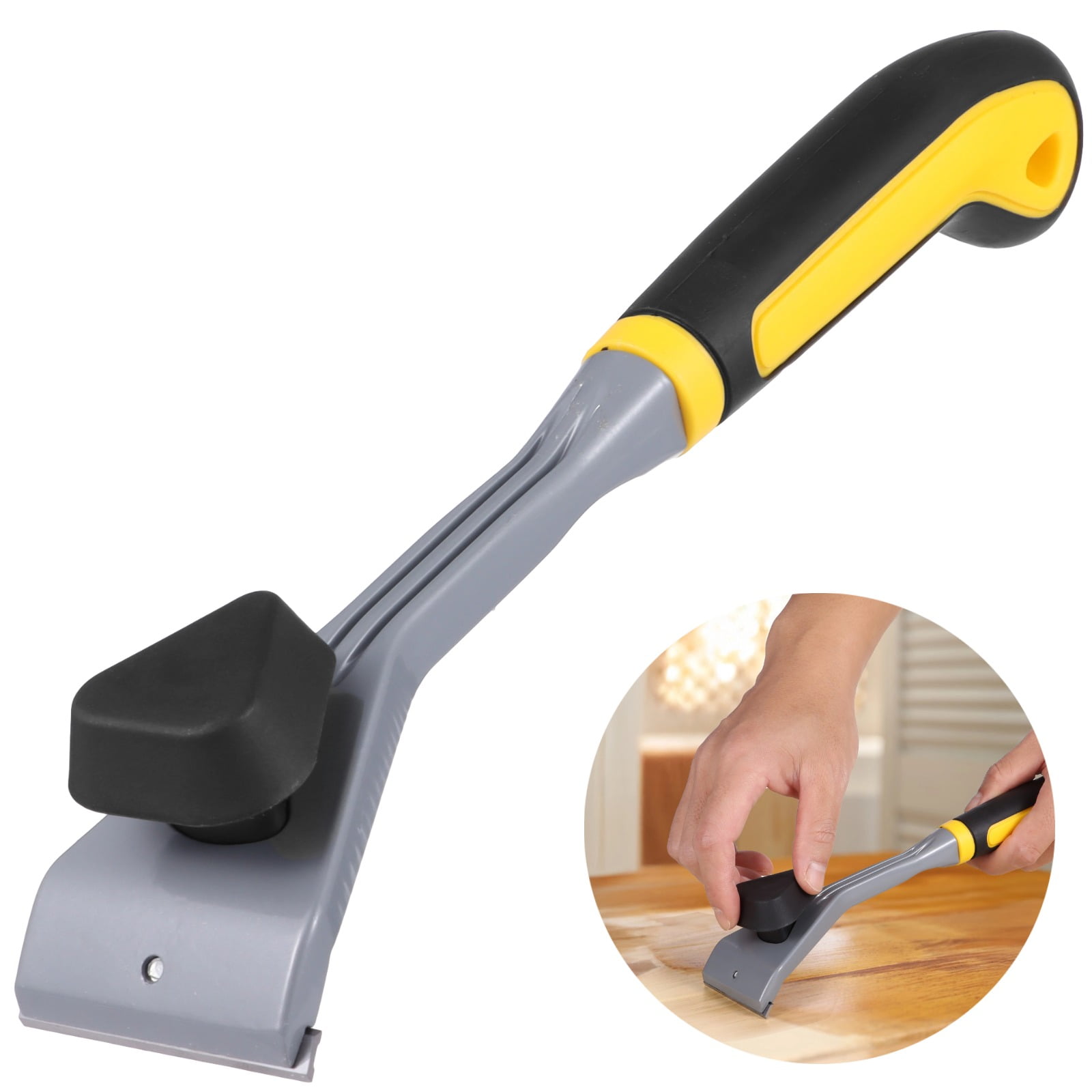 Ergonomic Carbide Scraper Tool, Heavy-Duty Paint Scraper with 2.5 ...
