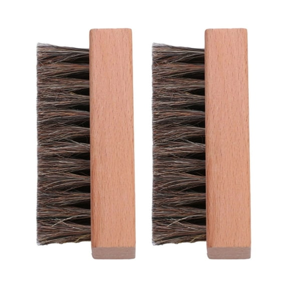 Ergonomic Cleaning Brush With Wooden Grip Heavy Duty Bristles Scrubber ...