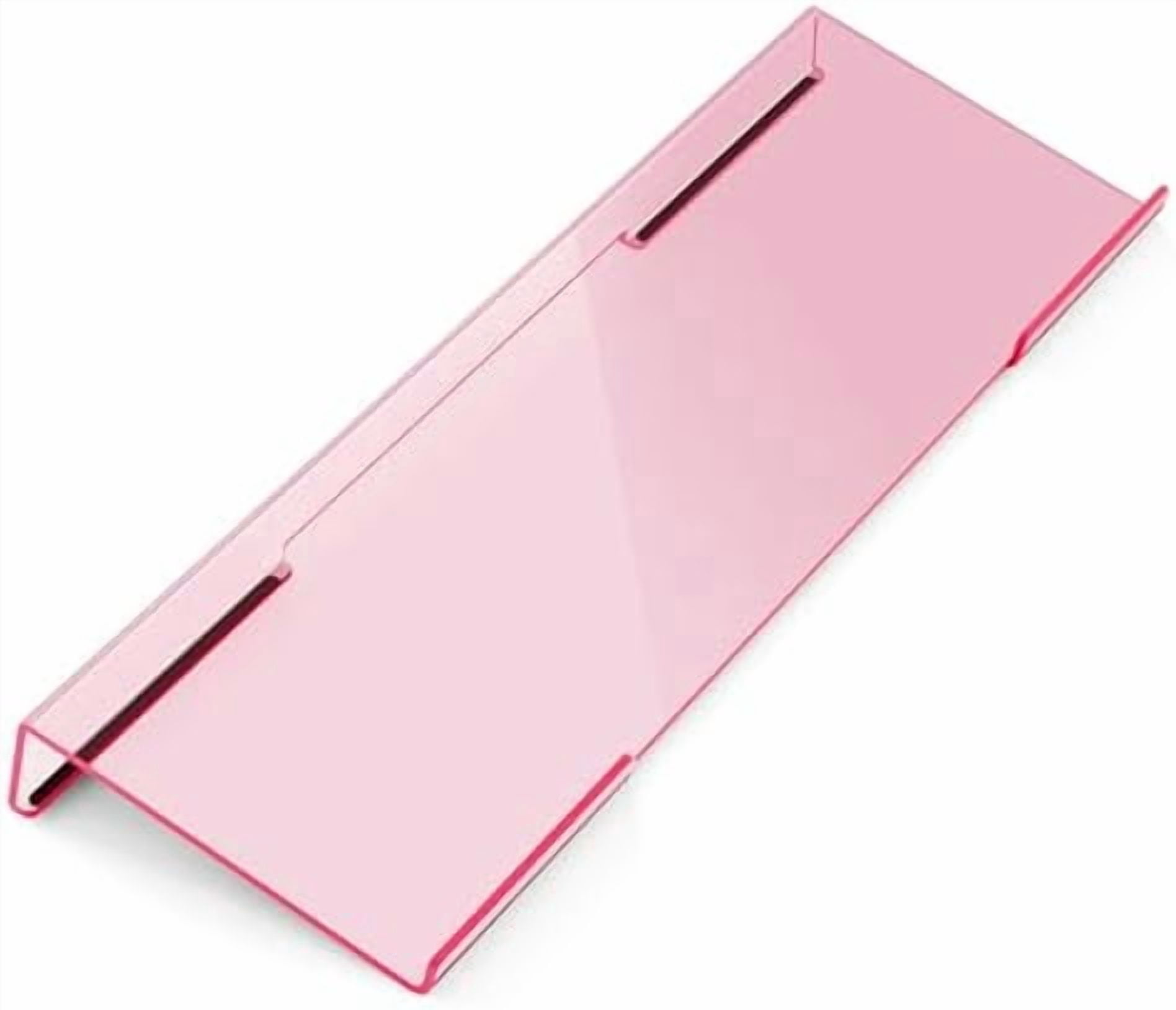 Ergonomic Computer Keyboard Stand for Desktop (Clear Pink), Keyboard ...
