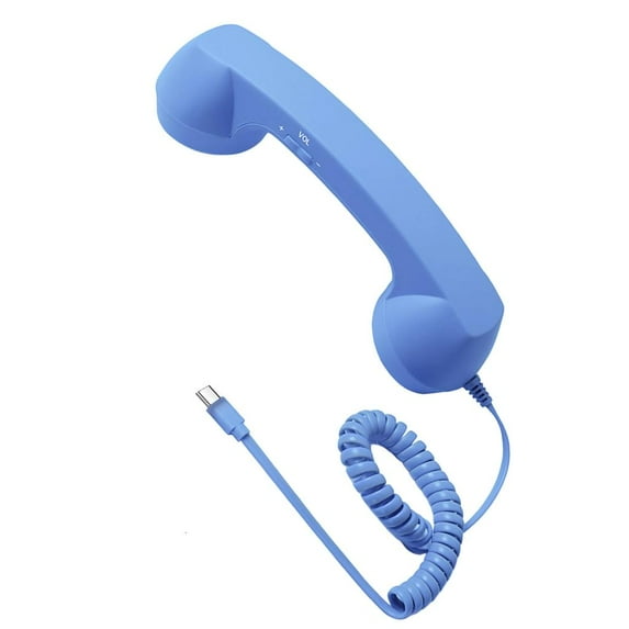 Ergonomic Cord Telephone Receiver For Type C Devices Retro Design With ...