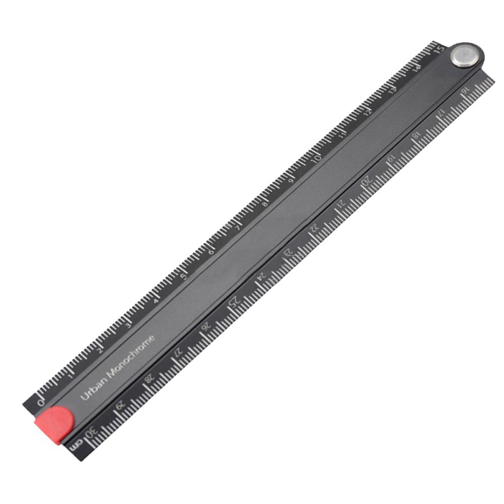 Ergonomic Design 300Mm Folding Ruler With Clear Scale For Easy Reading ...