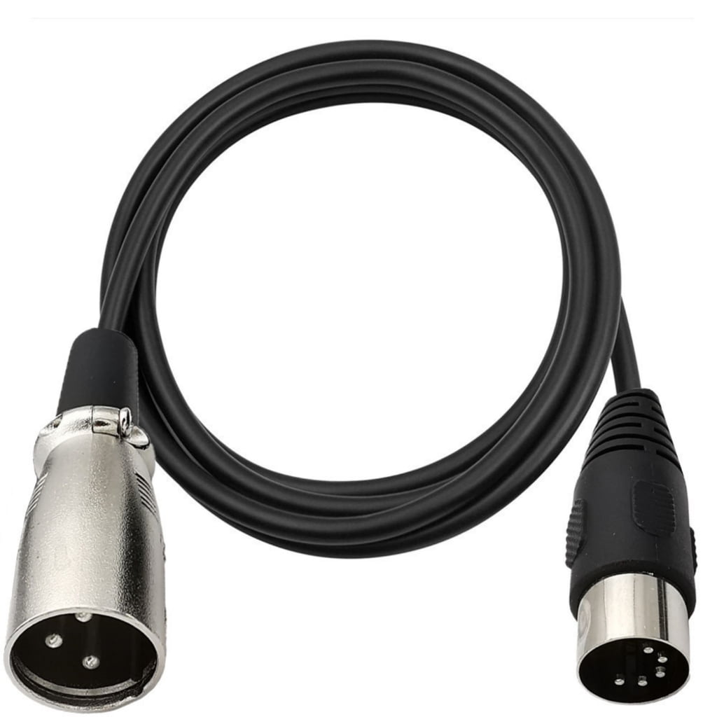 Ergonomic Design Adapter Cable DIN 5Pin to 3Pin Cable for Easy Plugs and Play in Any Setups Easy ...