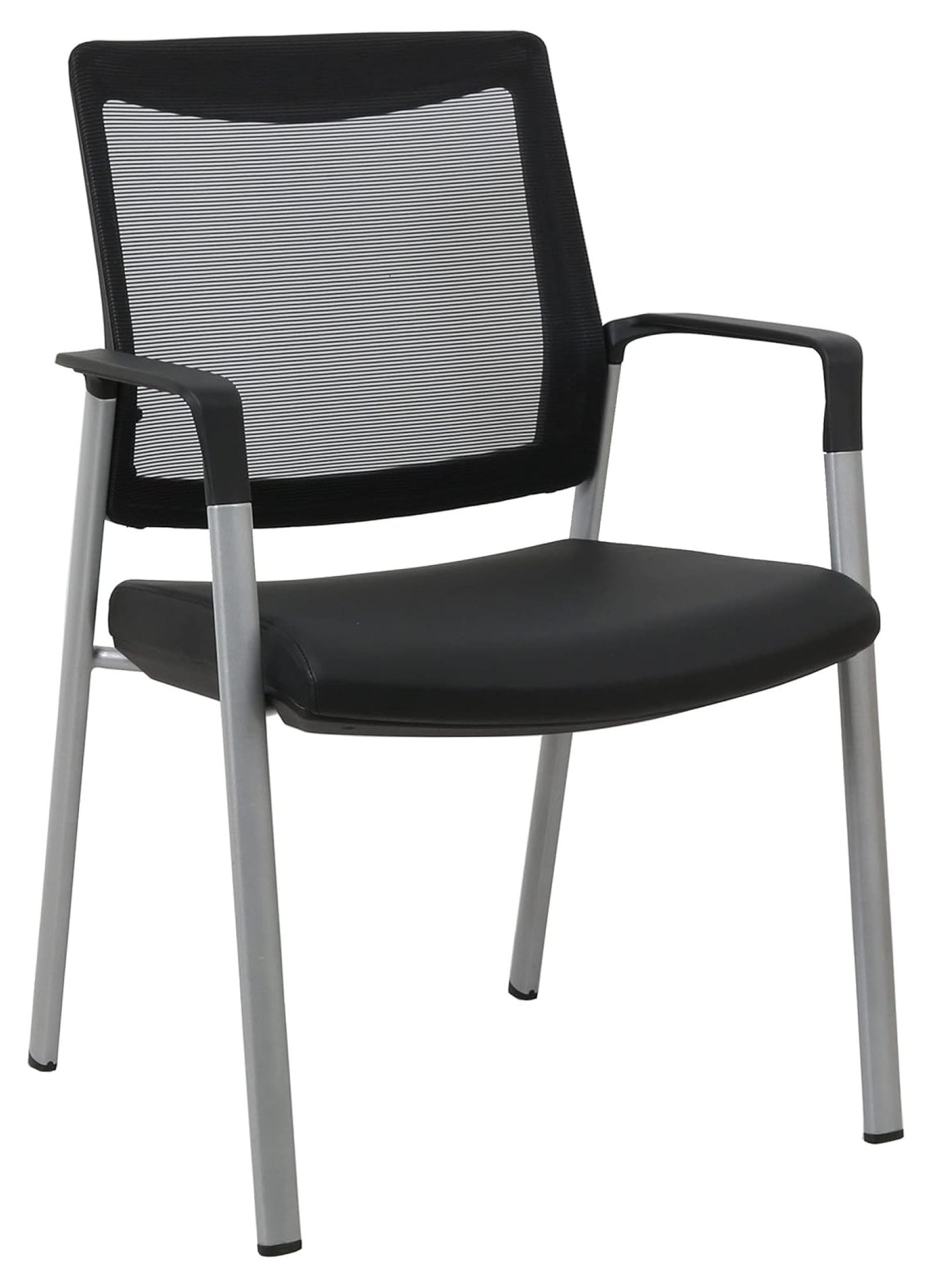 Ergonomic Executive Office Chair & Mesh Stacking Chairs with Armrests ...