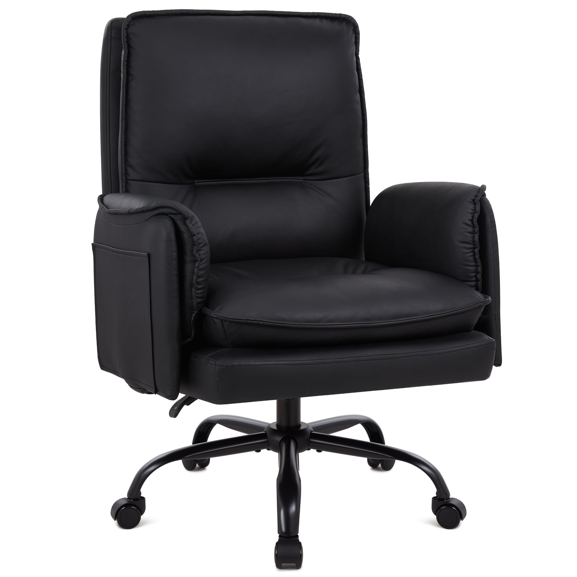 Ergonomic Executive Office Chair, Thickened Cushion Wide Seat, 90-135 ...