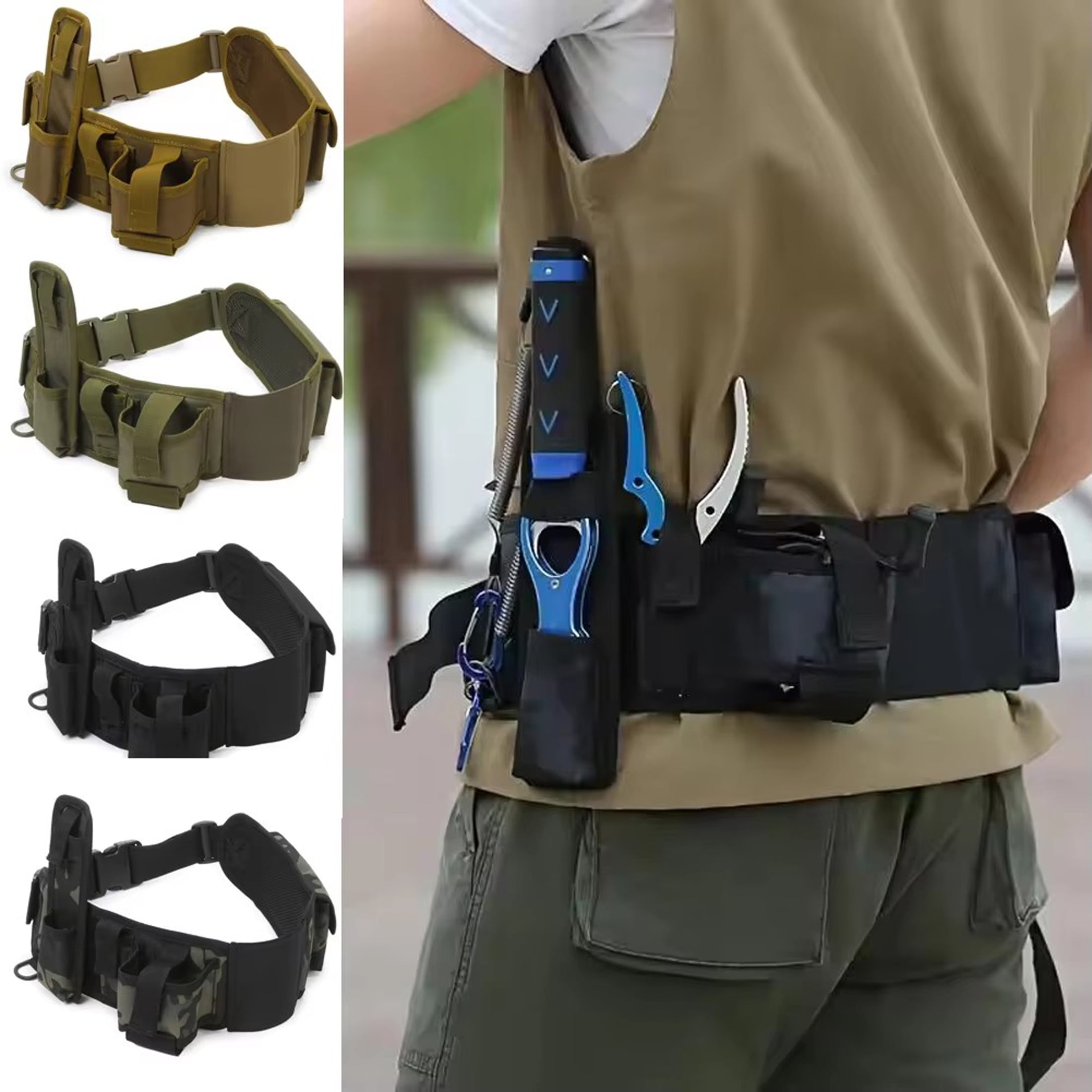 Ergonomic Fishing Waist Belt - Adjustable, Lightweight, and Comfortable ...