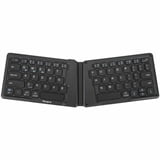 TARGUS Ergonomic Foldable Bluetooth Antimicrobial Keyboard, Black ...