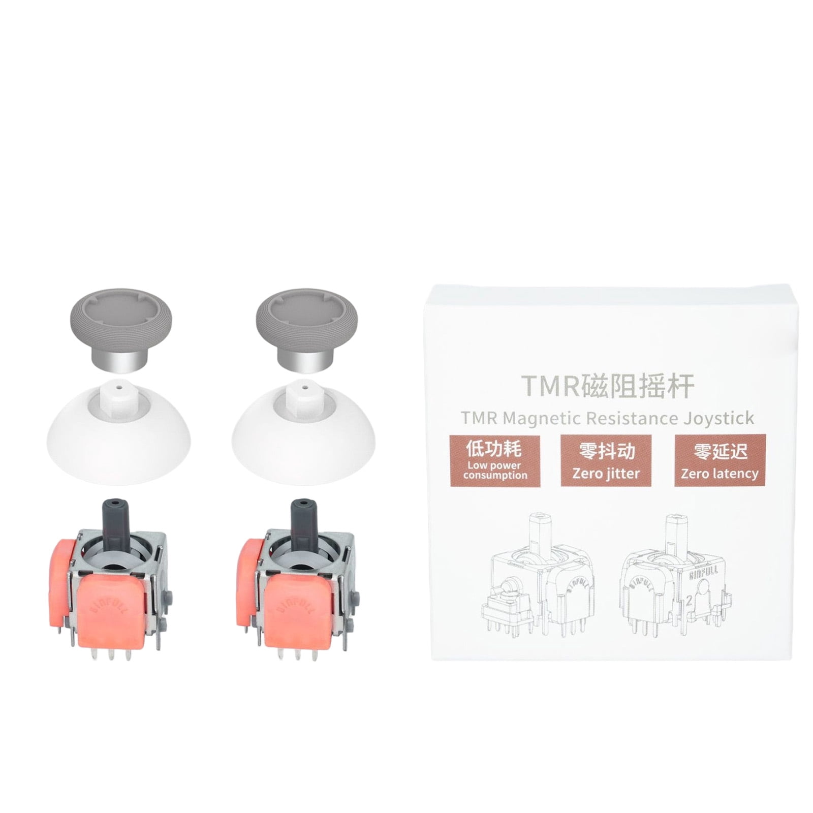 Ergonomic Game Controller Electromagnetic Joystick Featuring TMR ...
