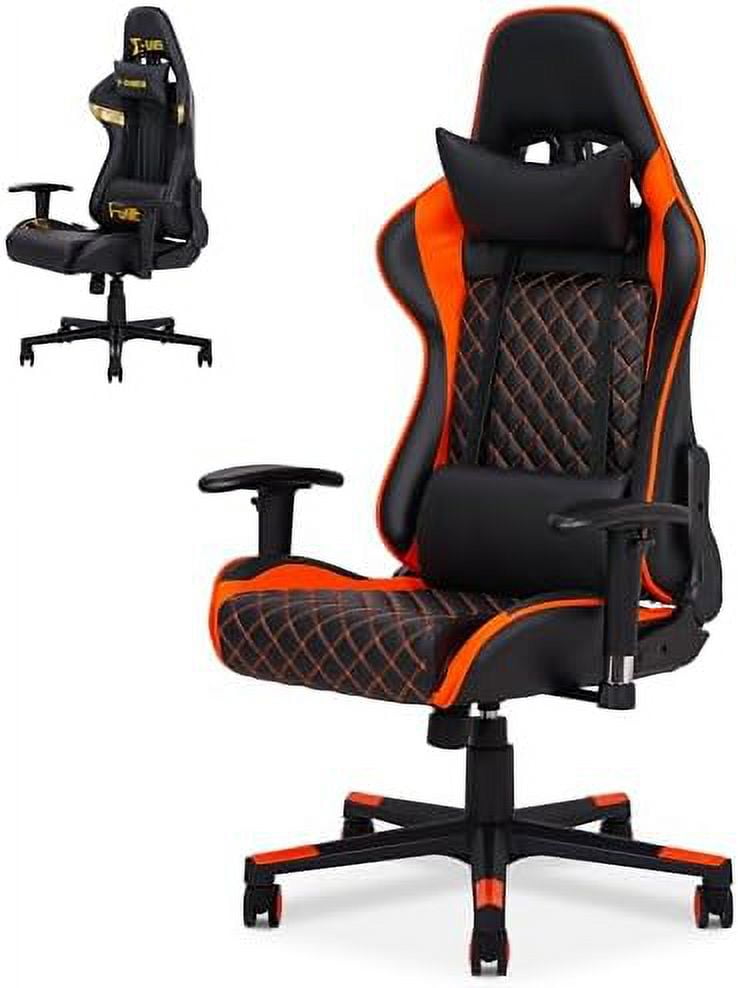 Ergonomic Gaming Chair Computer Gaming Chair with Headrest Lumbar ...