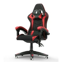 Hanover Commando Ergonomic Gaming Chair in Black and Red with ...