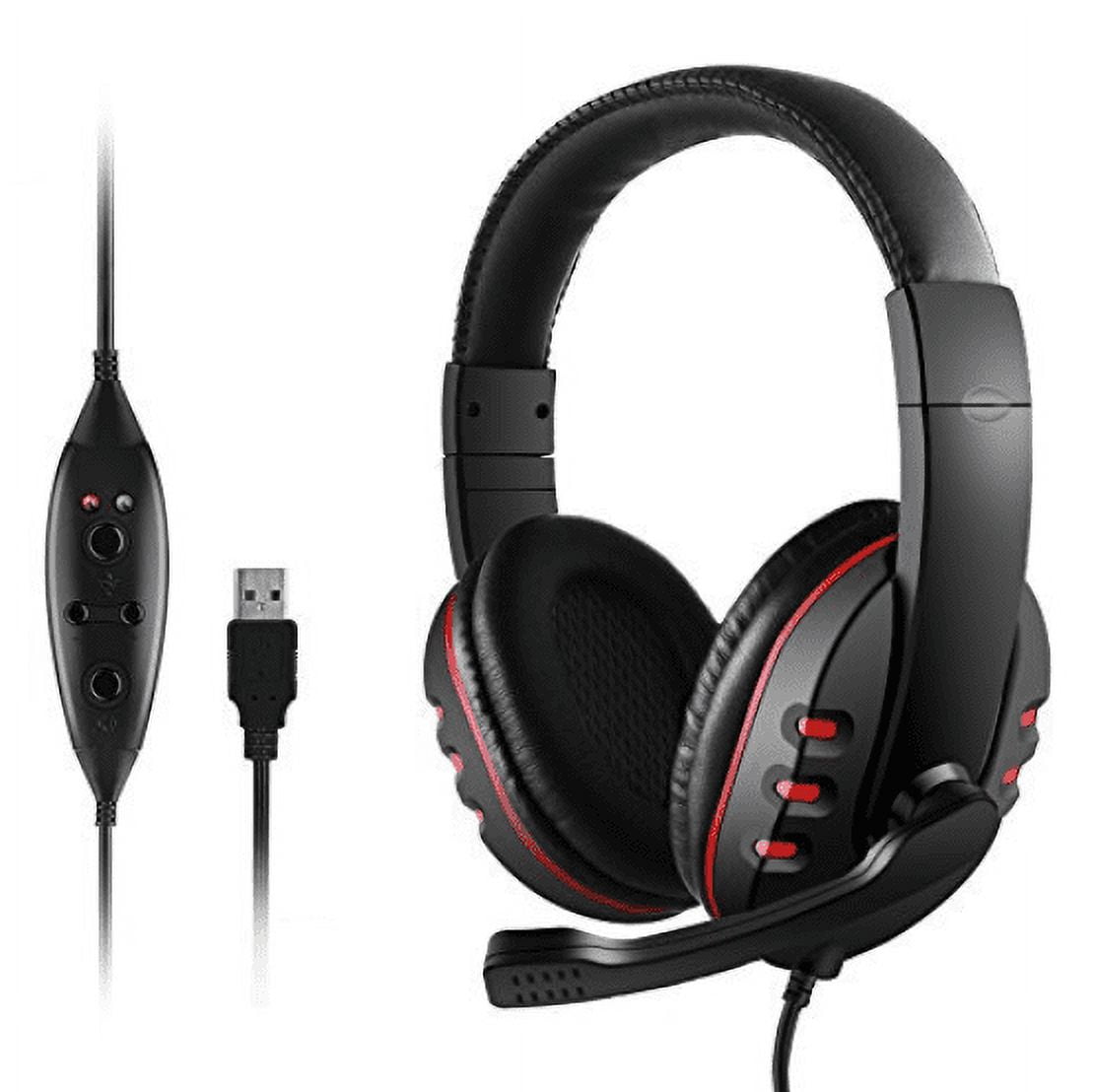 Ergonomic Gaming Headset, Vivid Sound Stage for Immersive Gaming, Anti ...