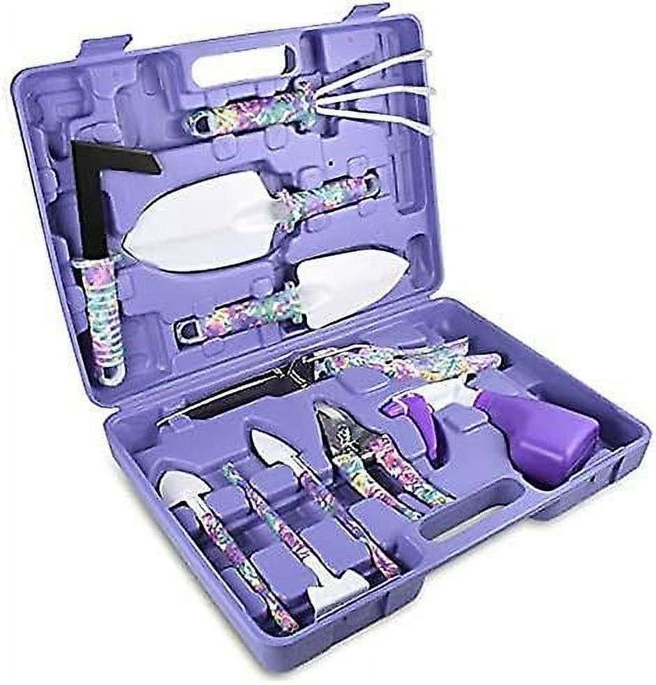 Ergonomic Garden Tools Set, Stainless Steel & Heavy Duty For Women ...