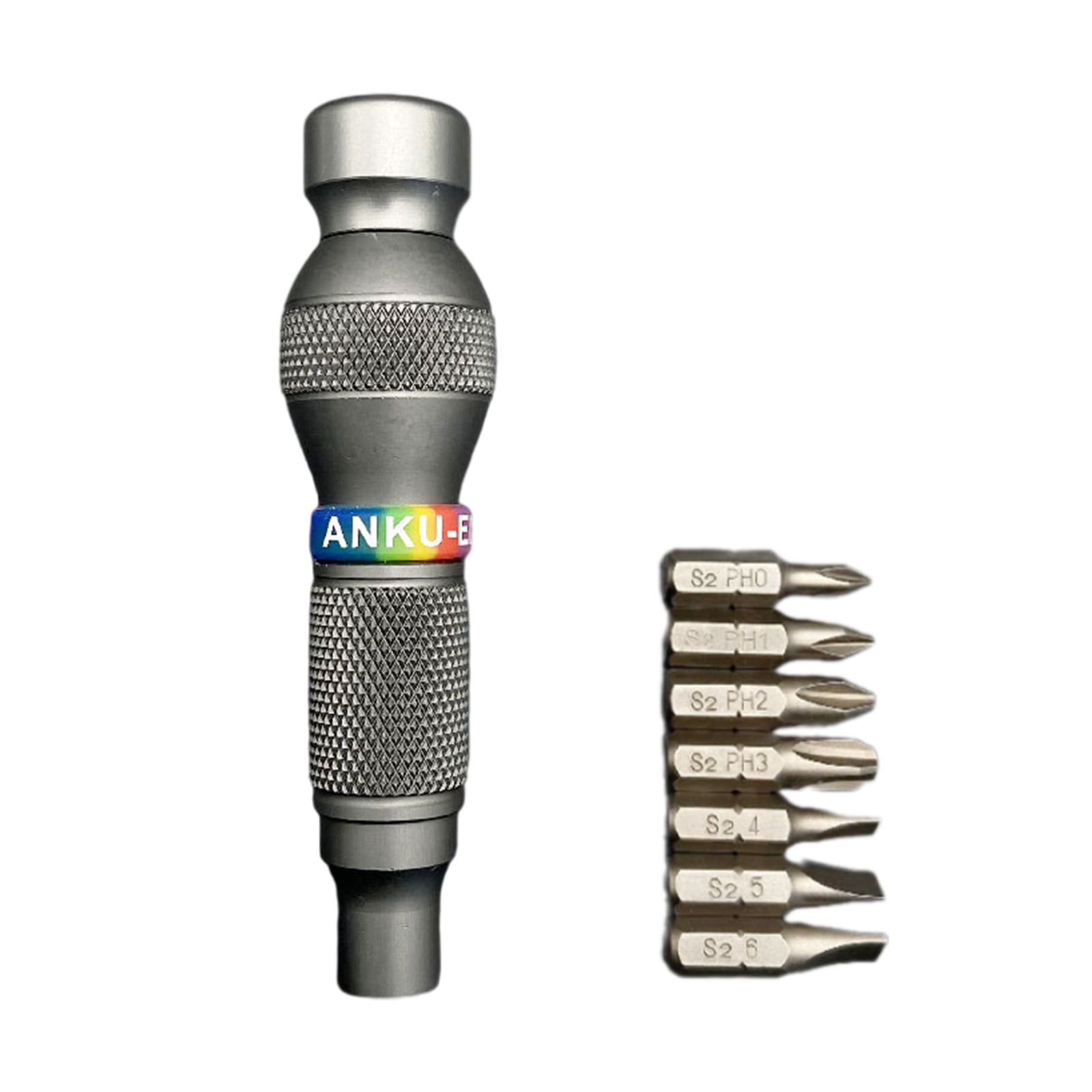 Ergonomic Grip 6.35 Screwdriver Handle Aluminum Alloy Construction Auto Locking Systems For Tool ...