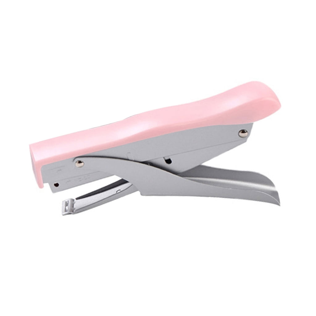 Ergonomic Grip Handheld Staplers 10 Sheets Capacity Office Desk Staplers Labor-Saving Stapler ...