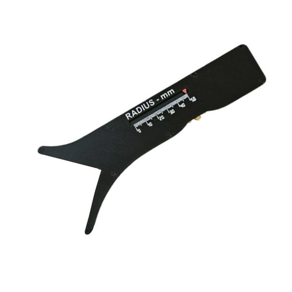 Ergonomic Grip Radius Gauge Multipurpose Radius Measuring Ruler for ...