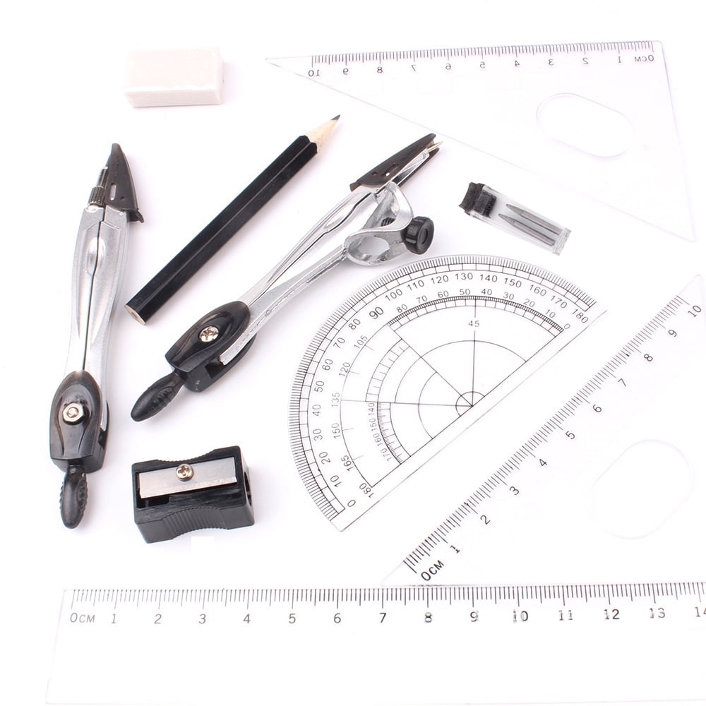 Ergonomic Handle Compass Set, Versatile Drawing Needs for Geometry ...