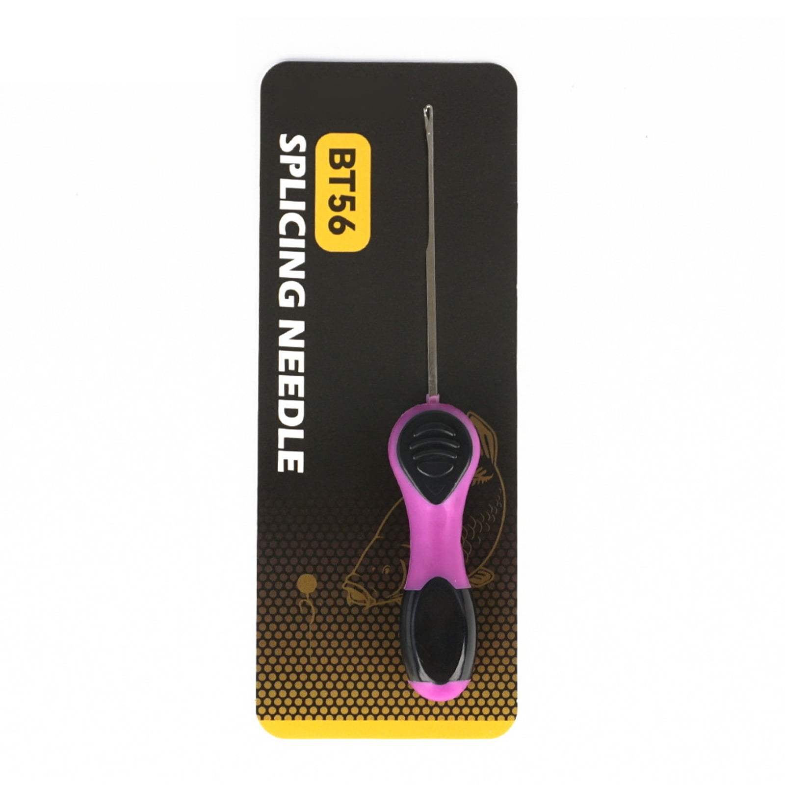 Ergonomic Handle Fishing Splicing Needle Metal Stringer Needle Fishing ...