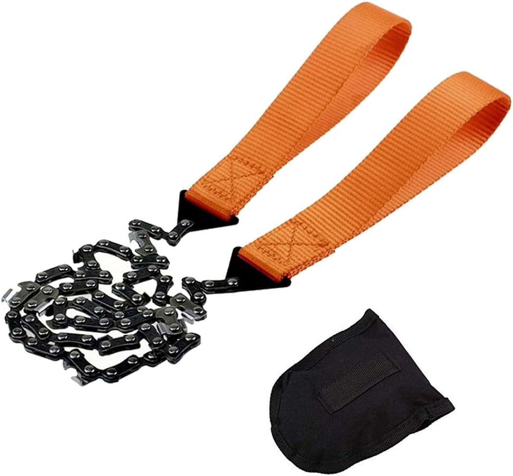 Ergonomic Handles Pocket Chainsaw, Portable Manual Chain Saw with ...