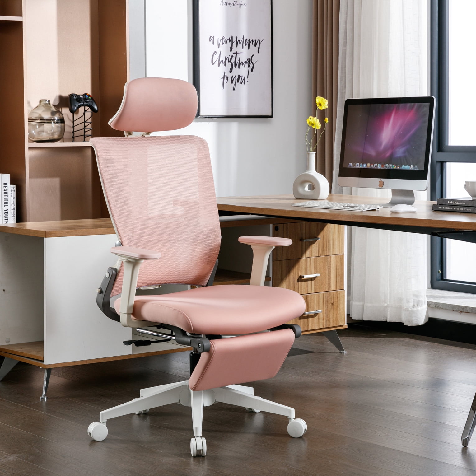 Ergonomic High Back Office Chair, Computer Task Chairs with Lumbar ...