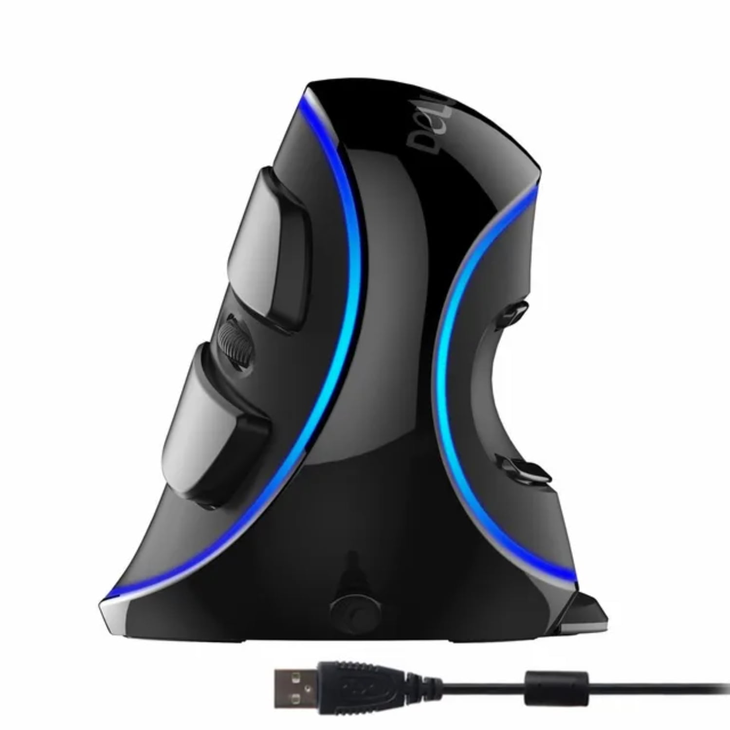 Ergonomic High Performance M618 PLUS Vertical Gaming Mouse - Ideal for PC Laptop Computer Users ...