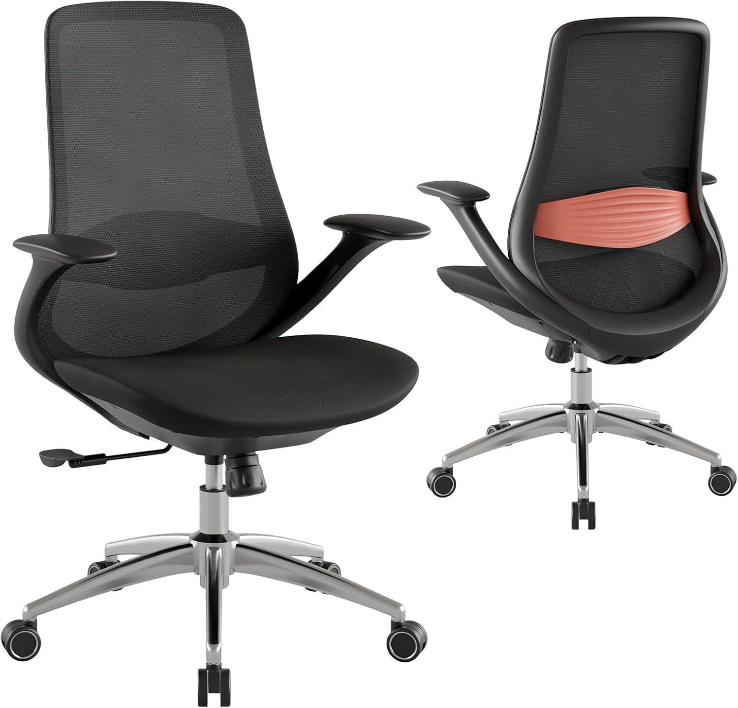 Ergonomic Home Office Desk Chair with Adjustable Arms Executive Office ...