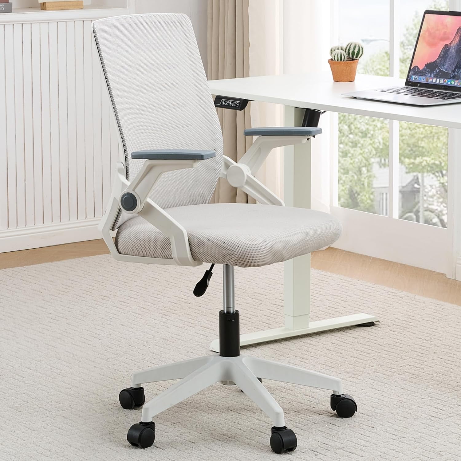 Ergonomic Home Office Desk Chair, Breathable Mesh Computer Chairs with ...