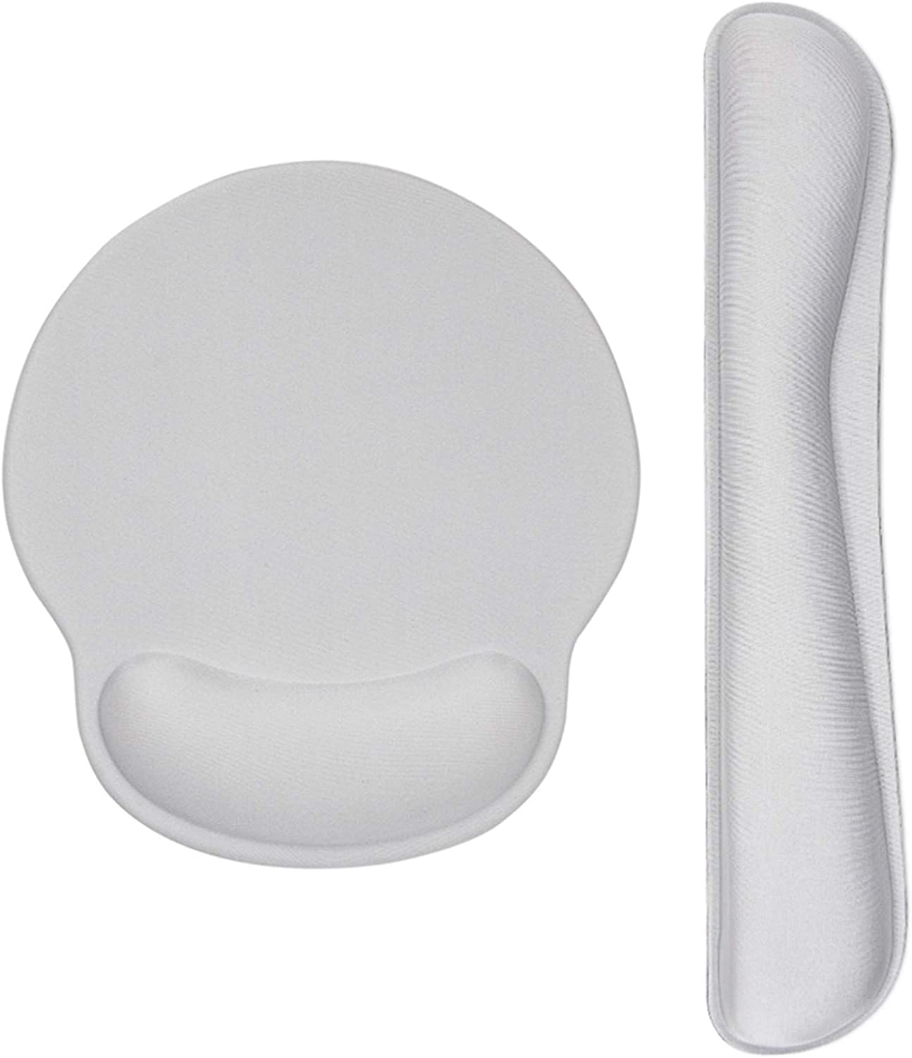 Ergonomic Keyboard Mouse Pad Wrist Support Set - Anti-Slip Keyboard ...