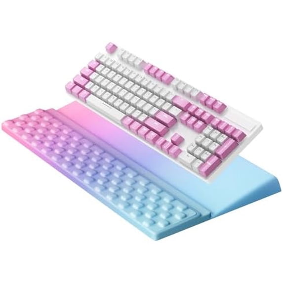 Ergonomic Keyboard Wrist Rest Pad Comfortable Keyboard Stand Riser ...