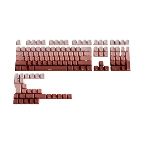 Ergonomic Keycaps Mechanical Keyboards PBT Keycaps for 6.25U Keyboards ...