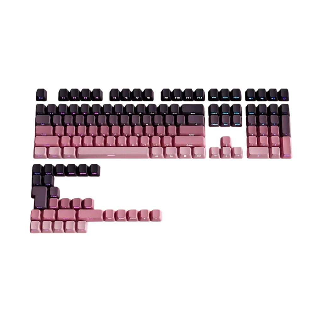 Ergonomic Keycaps Mechanical Keyboards PBT Keycaps for 6.25U Keyboards ...