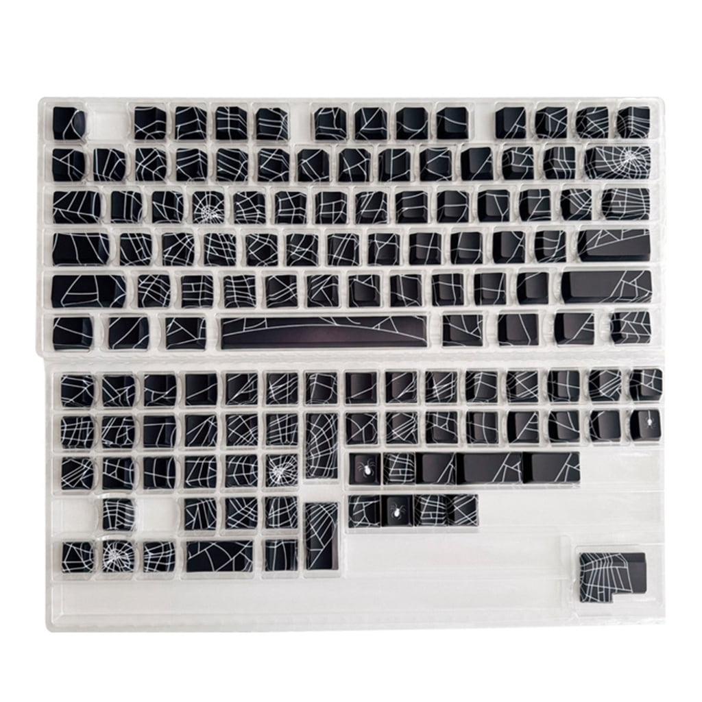 Ergonomic Keycaps With Side Printed Characters Standard Height For 96 ...