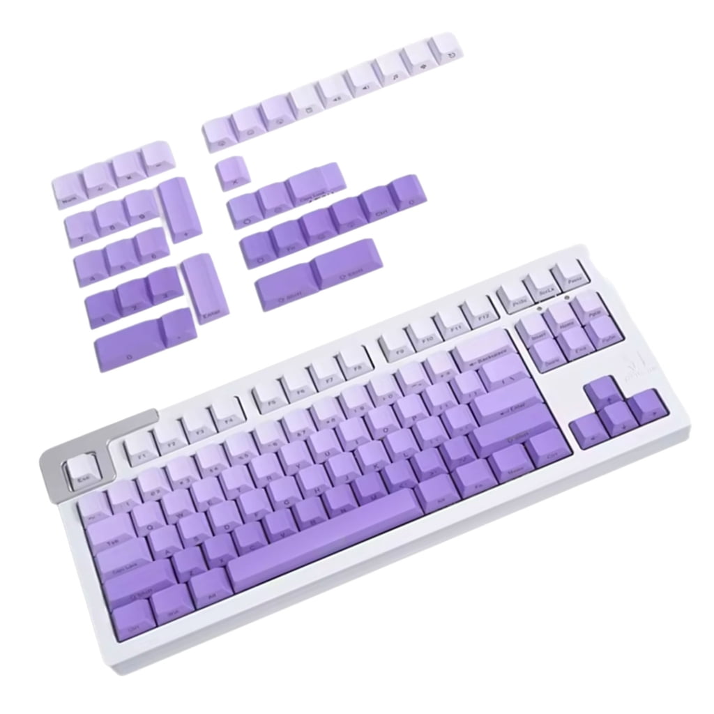 Ergonomic Keycaps in Fade Resistant Color 125PC Keycap Set for ...
