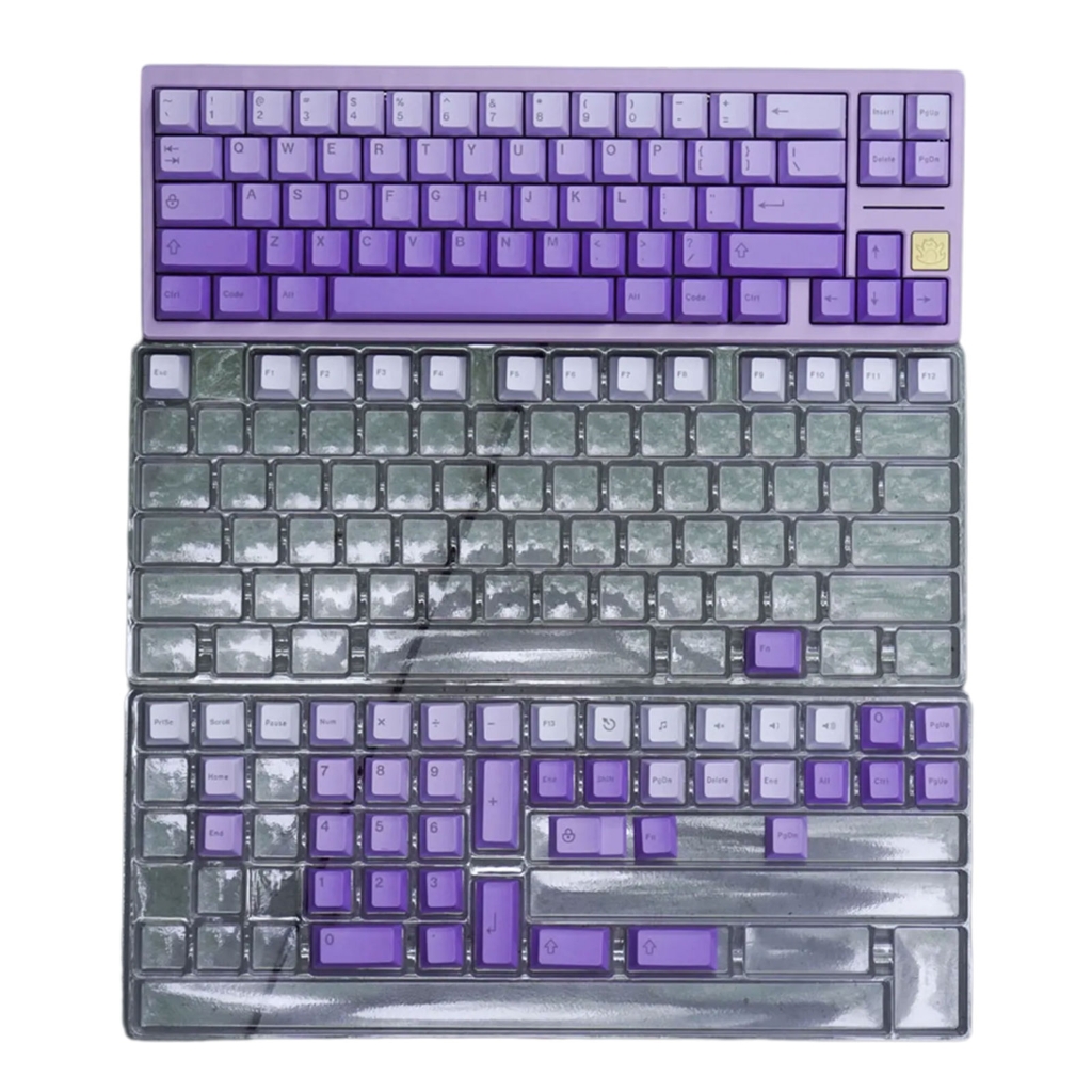 Ergonomic Keycaps in Fade Resistant Color 125PC Keycap Set for ...
