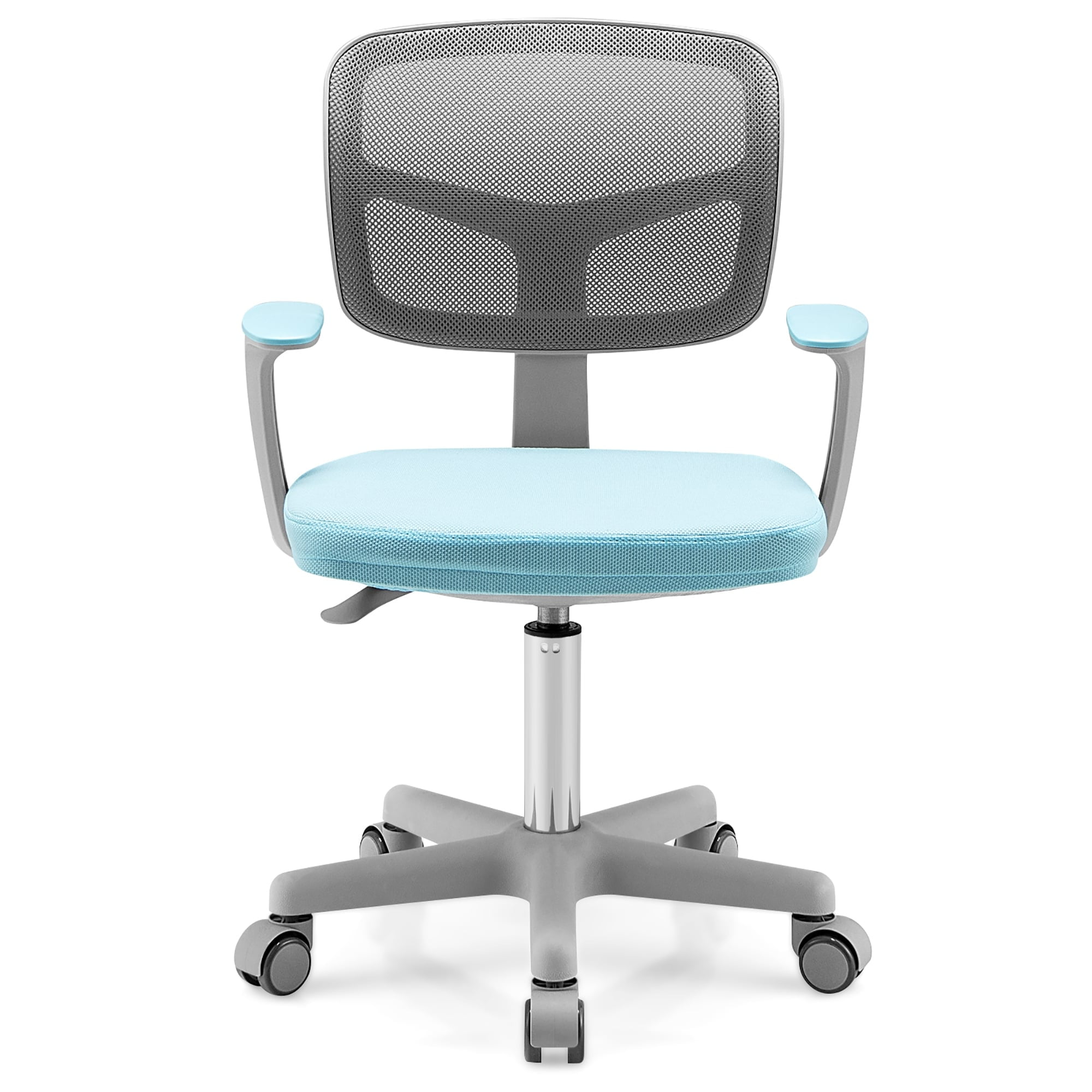 Ergonomic Kids Desk Chair Adjustable Height Children Study Chair Blue ...