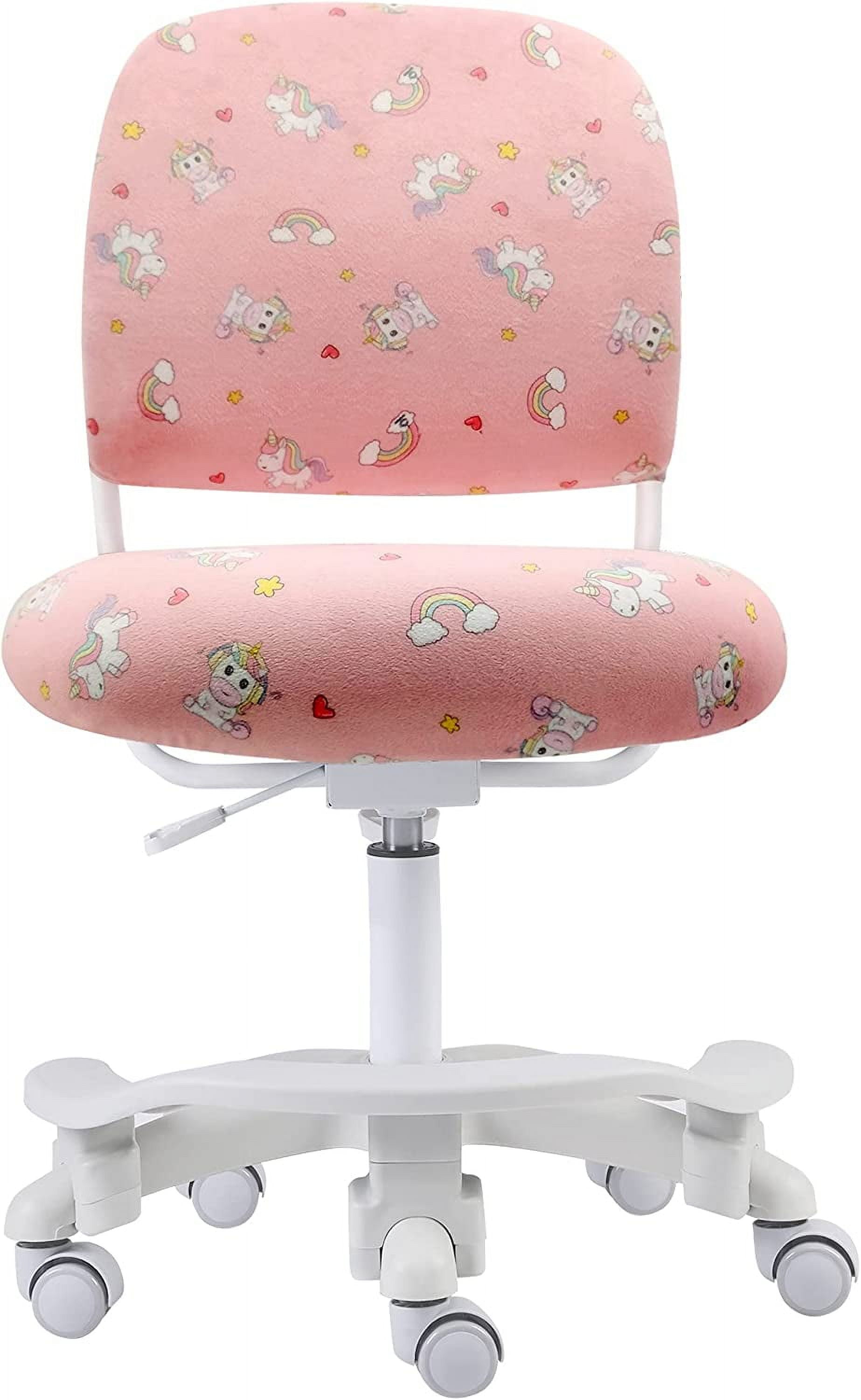 Ergonomic Kids Desk Chair, Girl's Child's Children Student Study Office ...