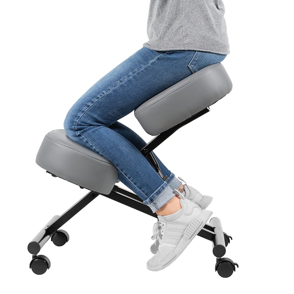 Ergonomic Kneeling Chair, Adjustable Stool, Angled Seat with Thick ...