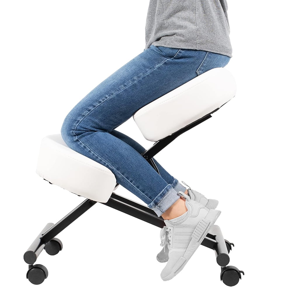 Ergonomic Kneeling Chair, Adjustable Stool, Angled Seat with Thick ...