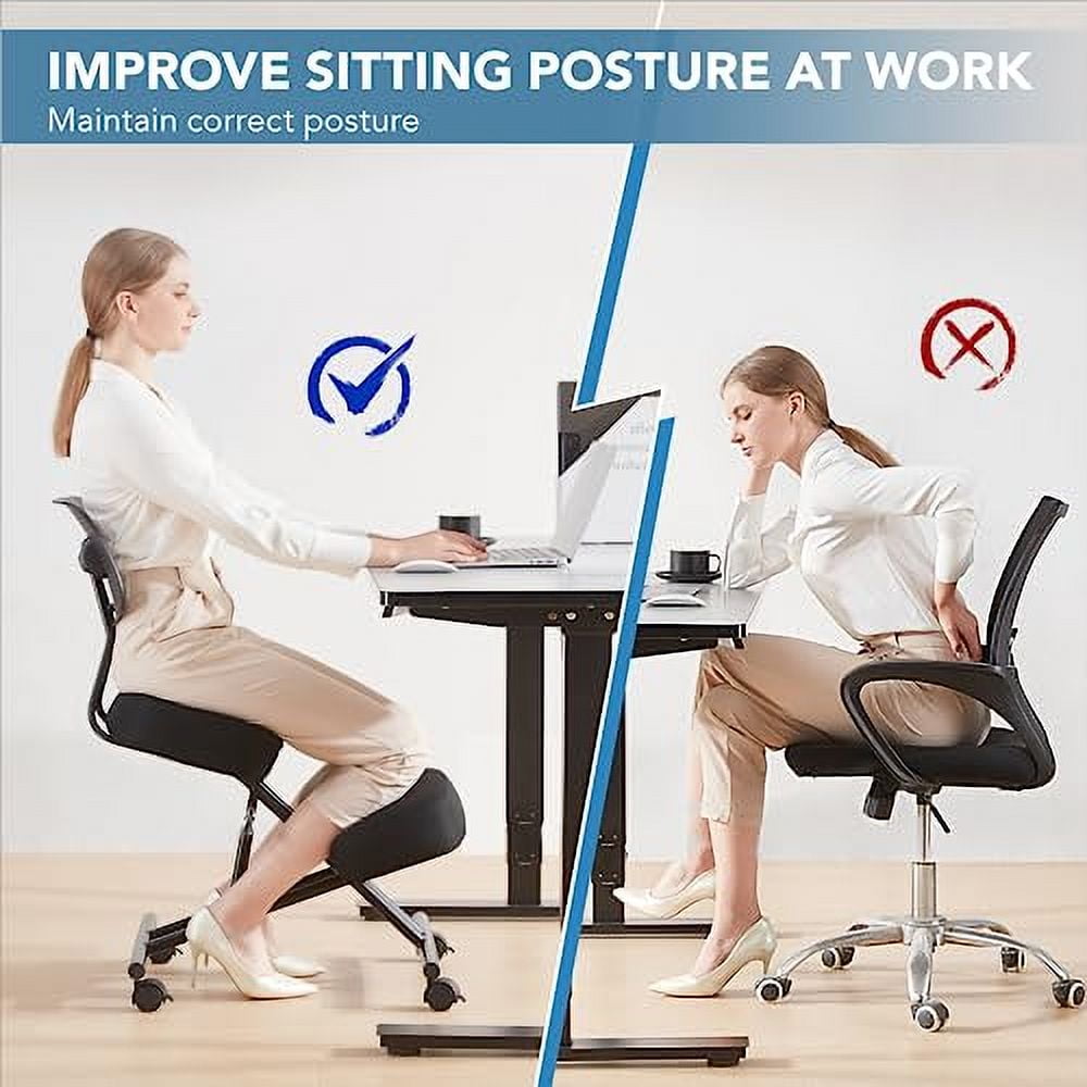 Ergonomic Kneeling Chair with Back Support, Ergonomic Kneeling Tool ...