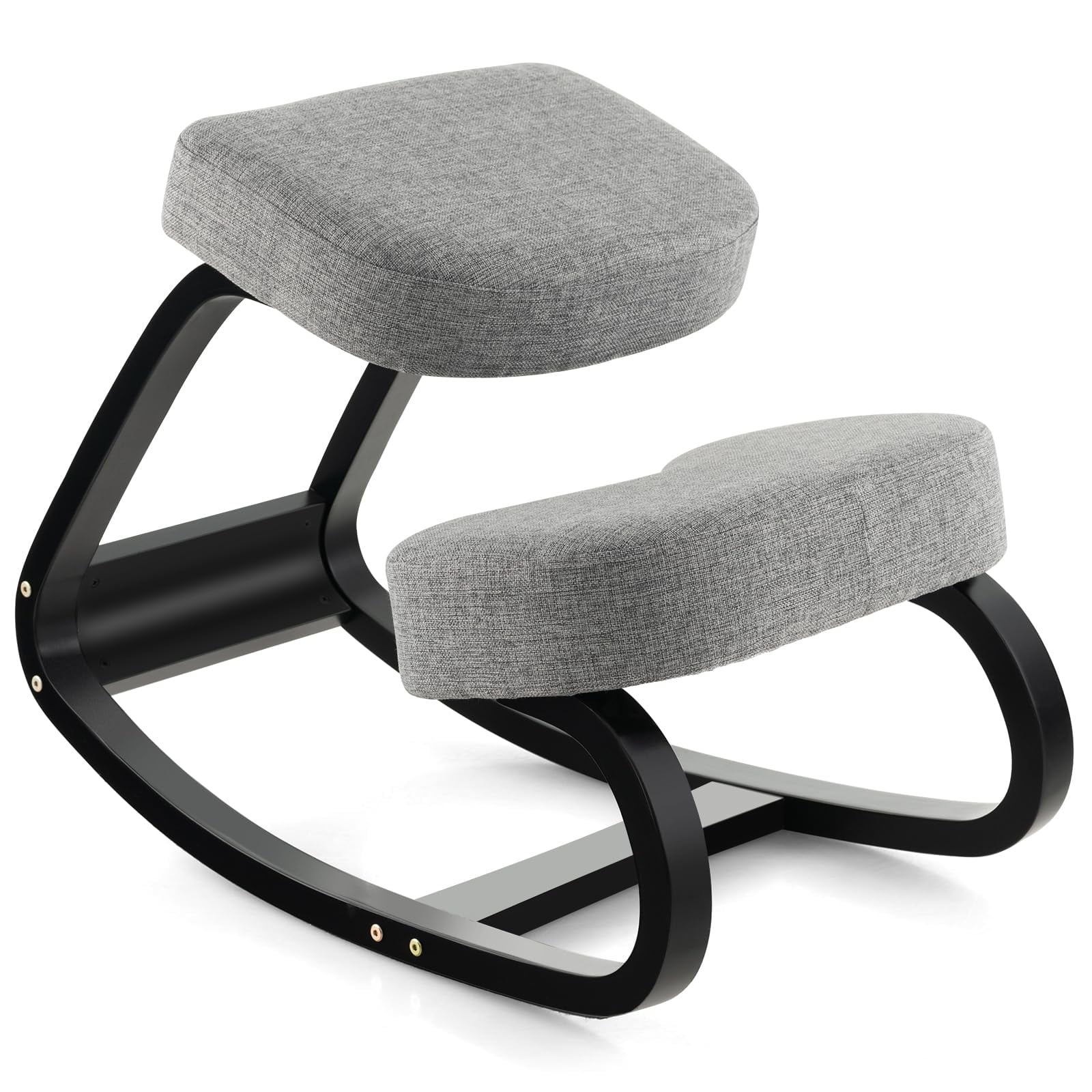 Ergonomic Kneeling Chair, Rocking Knee Chair for Upright Posture, Home ...