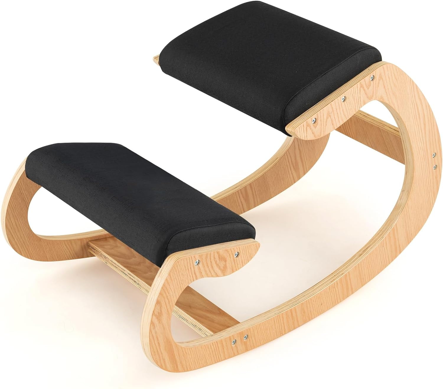 Ergonomic Kneeling Chair Rocking Posture Chair w/Soft Cushion Solid ...