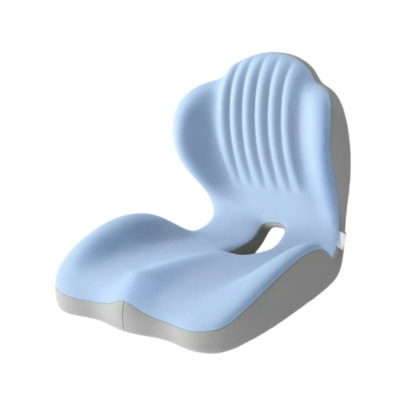 Ergonomic L Shaped Memory Foam Cushion Set with Integrated Backrest for ...