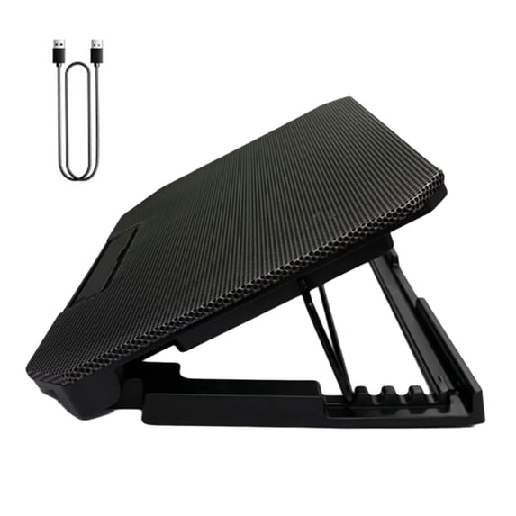 Ergonomic Laptop Cooling Pad For up to 17Inch Notebook With Double ...
