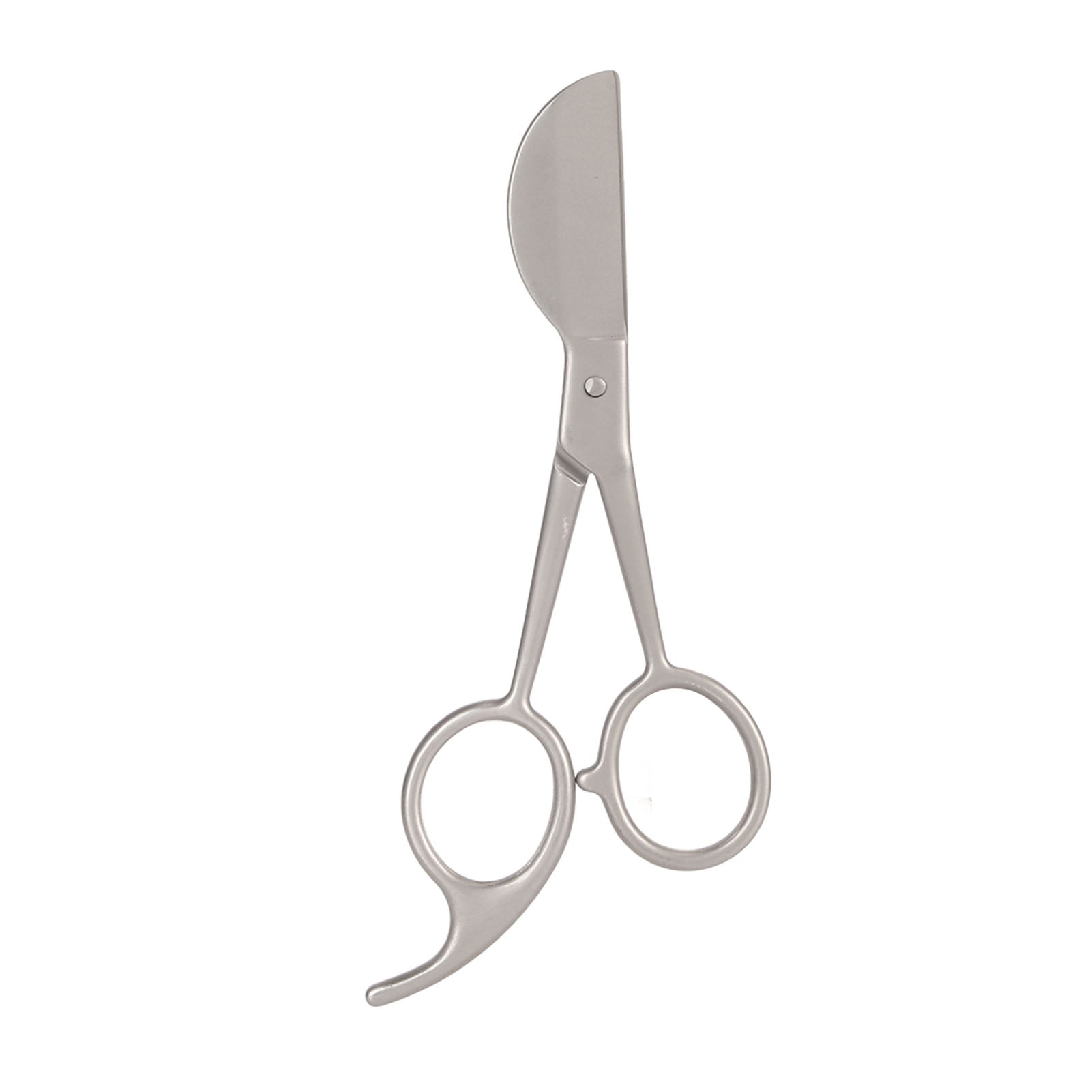 Ergonomic Left-Handed Duckbill Applique Scissors, Double-Pointed Blades ...
