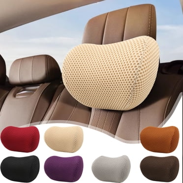 WNFJR Ergonomic Memory Foam Car Neck Pillow for Comfort Driving, Easy ...