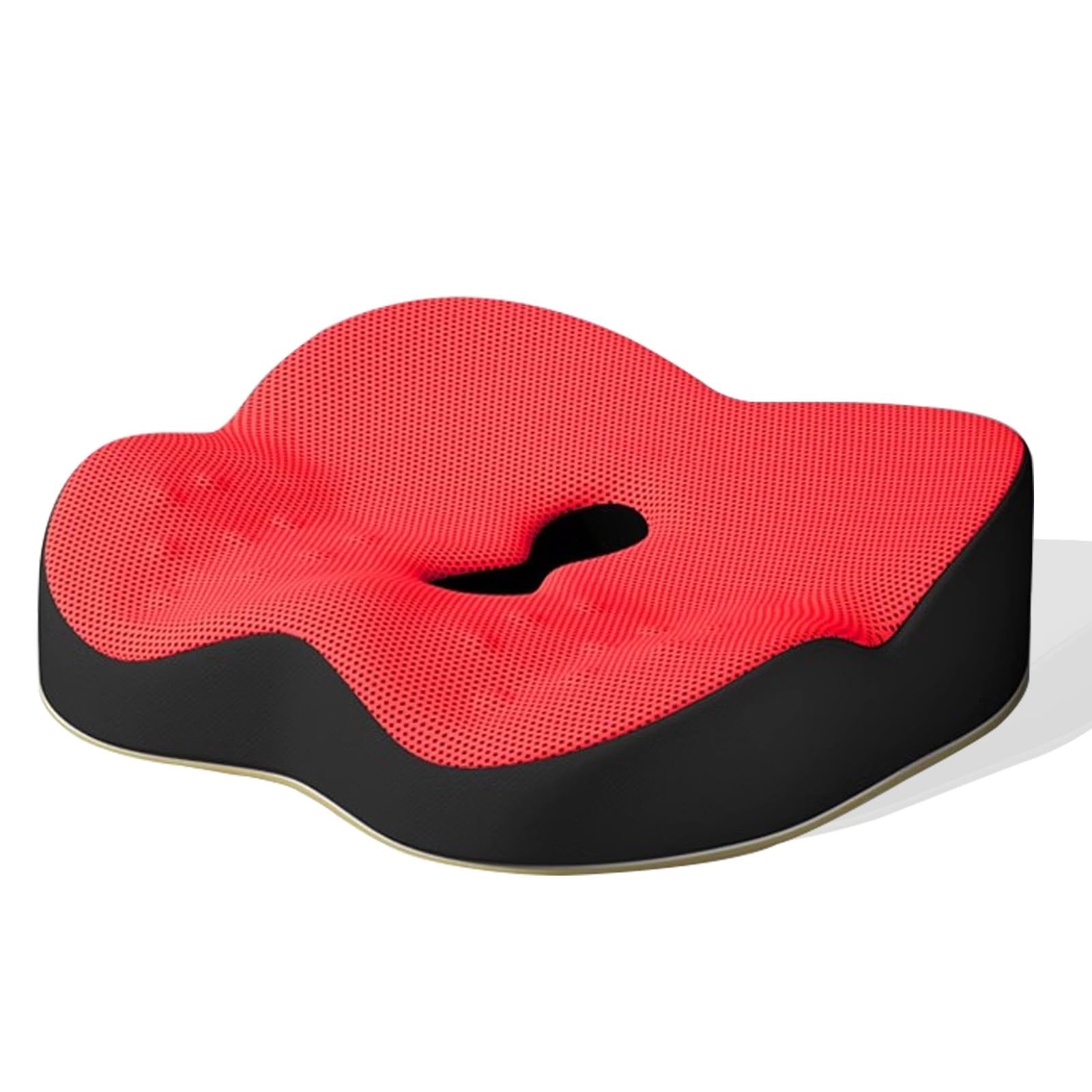 Ergonomic Memory Foam Driver Seat Cushion Adult Booster Truck Comfort ...