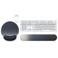 Ergonomic Memory Foam Keyboard Wrist Rest Mousepad Rest for Computer ...